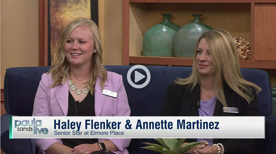 Elmore Place on local Paula Sands Live show - Senior living never ...